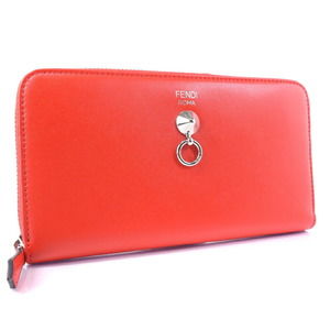 Fendi | Bags | Fendi Long Wallet Dot Com Calf Red Sa Rank | Poshmark